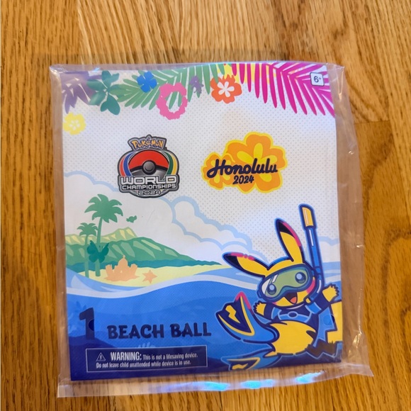 Pokemon | Games | Pokemon Beach Ball Honolulu 224 Worlds | Poshmark